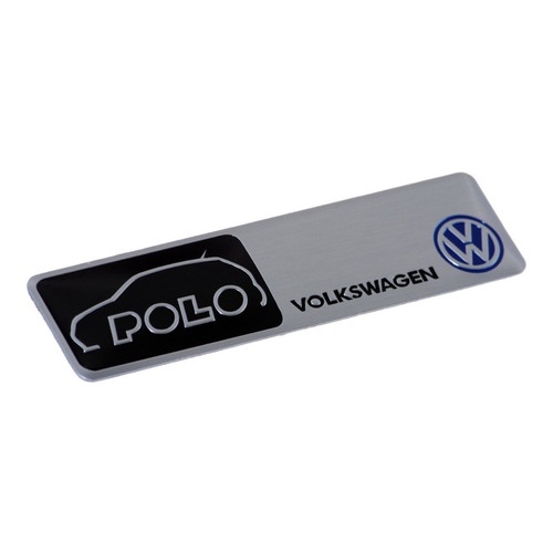 Adesivo Badge Emblema Em Metal Volkswagen Vw Polo R-line | Shopee Brasil