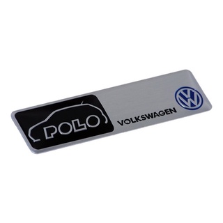 Adesivo Badge Emblema Em Metal Volkswagen Vw Polo R-line | Shopee Brasil