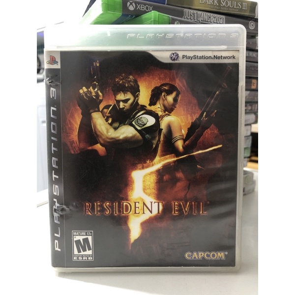 Resident Evil 5 - Ps3 Jogo original seminovo mídia física | Shopee Brasil
