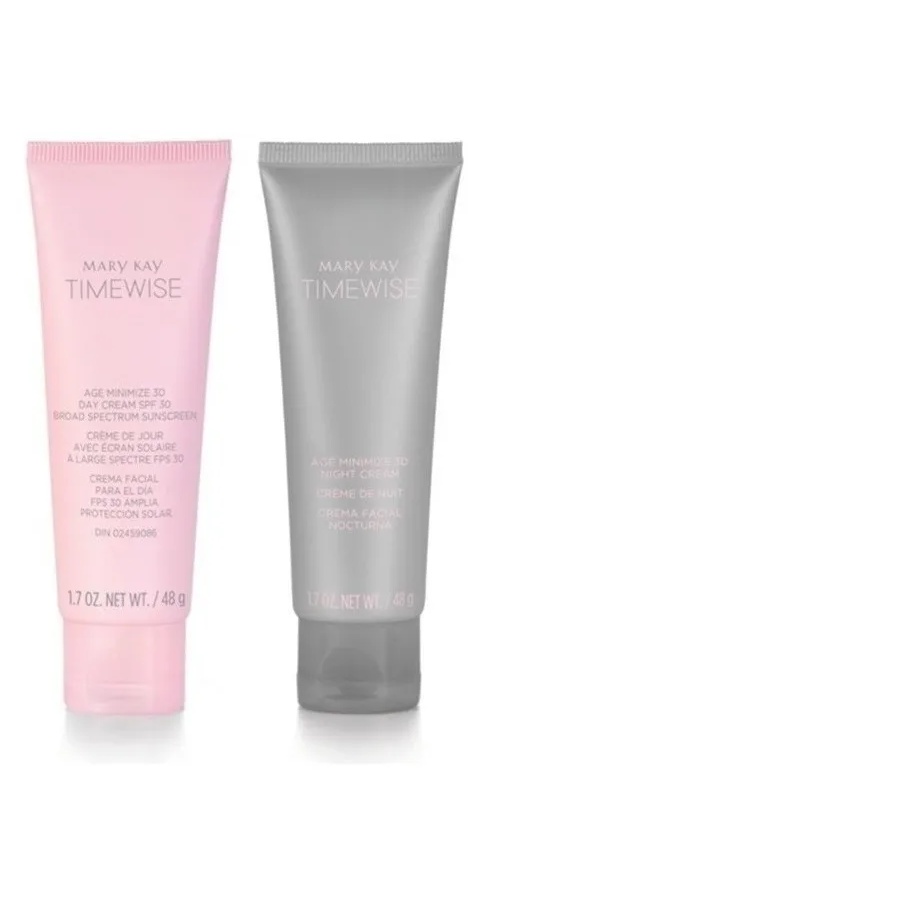 Kit Facial 3d Hidratante Noturno E Diurno Timewise 3D Com Fps30 Mary Kay | Shopee Brasil