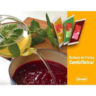 Recheio de Morango Confeiteiro 1,050Kg - Harald | Shopee Brasil