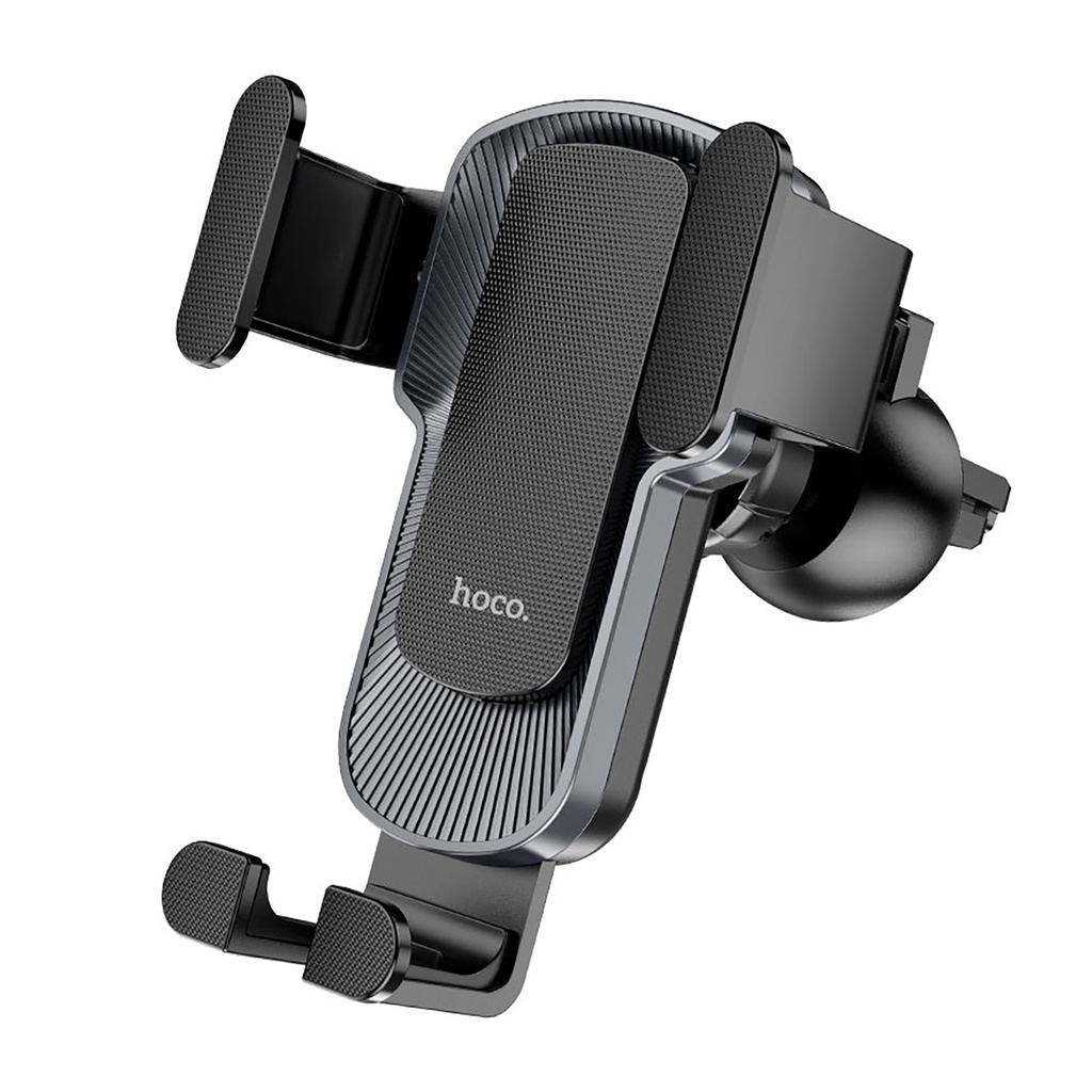 Suporte Veicular Hoco CA103 para Saida de Ar Preto/Prata | Shopee Brasil