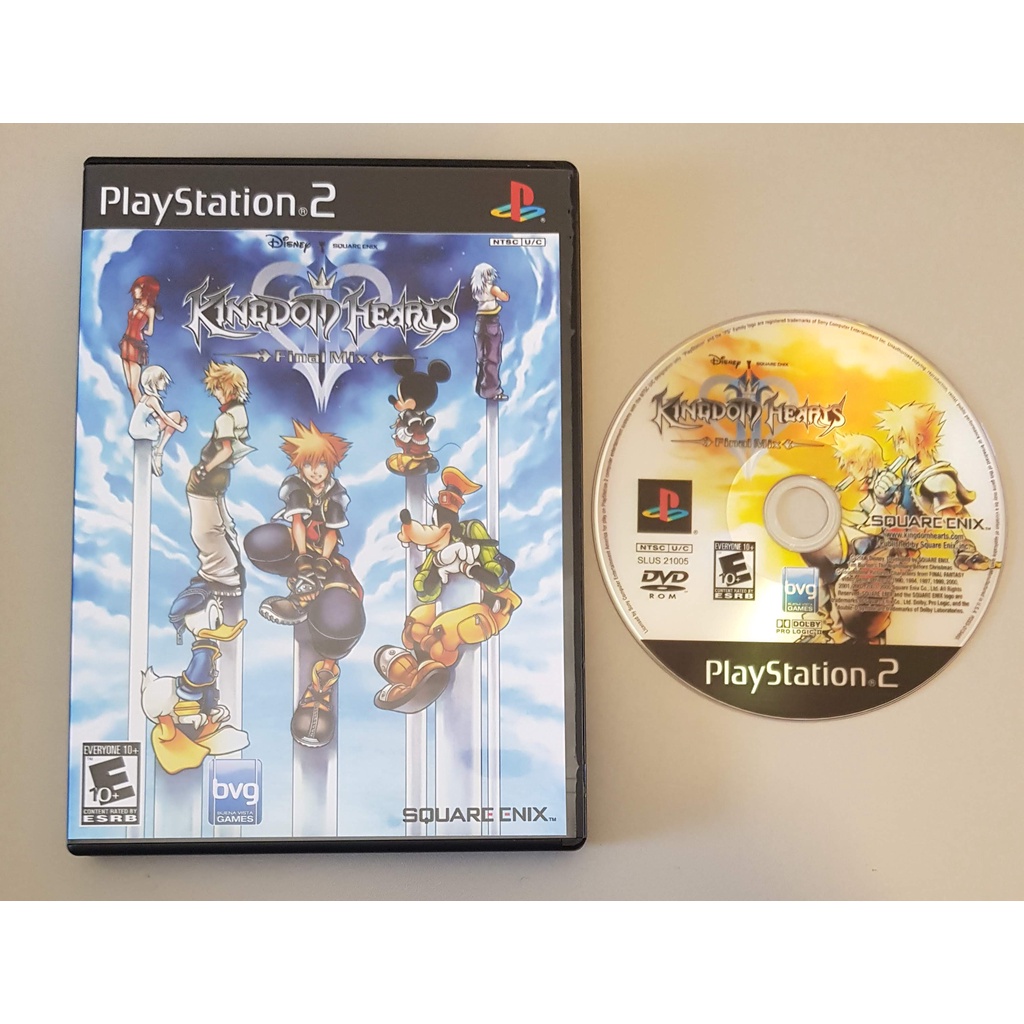 PS2 - Kingdom Hearts 2 II FINAL MIX Português - Leia a descrição ...