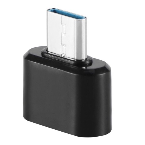 Mini Adaptador OTG Plug Tipo C x USB Fêmea | Shopee Brasil