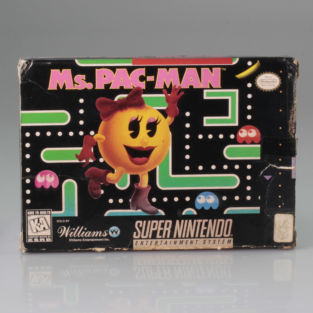 Ms. Pac-man Super Nintendo Snes Original Pac Man | Shopee Brasil