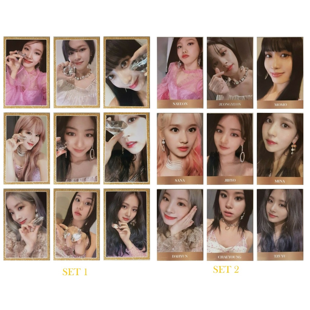 TWICE FEEL SPECIAL PHOTOCARDS OT9 SET FANMADE (ler a descrição ...