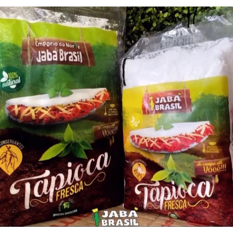 Massa Pronta para Tapioca 900g Sem Glúten 100% Natural Sem Conservantes ...