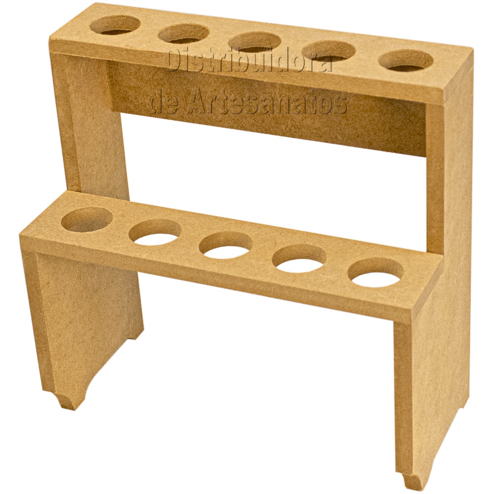 Expositor De Tubete Escada 21x10x21 Decoracao Festa Mdf Cru 11421 ...