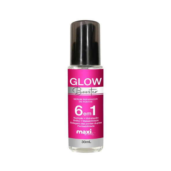 Glow Booster - Sérum Reparador de Pontas 6 em 1 Maxi Beauty - 30ml ...
