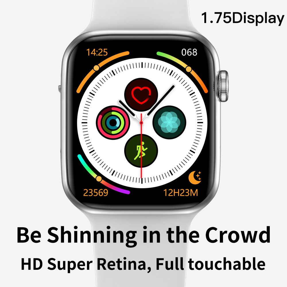 W34 PLUS Smart Watch With Heart Rate ECG Monitor Fitness Tracker ...