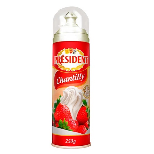Chantilly Spray President Para Decorar Bolo Sobremesa 250g | Shopee Brasil