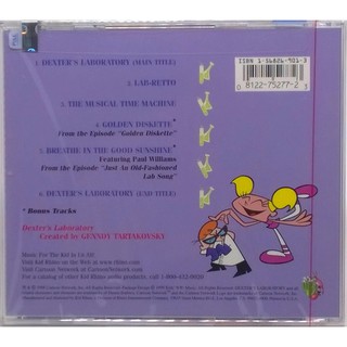 Cd Dexter's Laboratory The Musical Time Machine 1998 Trilha Importado ...