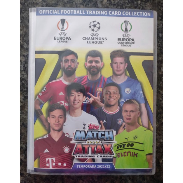 Match Attax UEFA Champions League 2021/22 Completo | Shopee Brasil