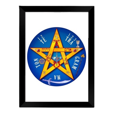 Quadro Esotérico Tetragrammaton Gnosis | Shopee Brasil
