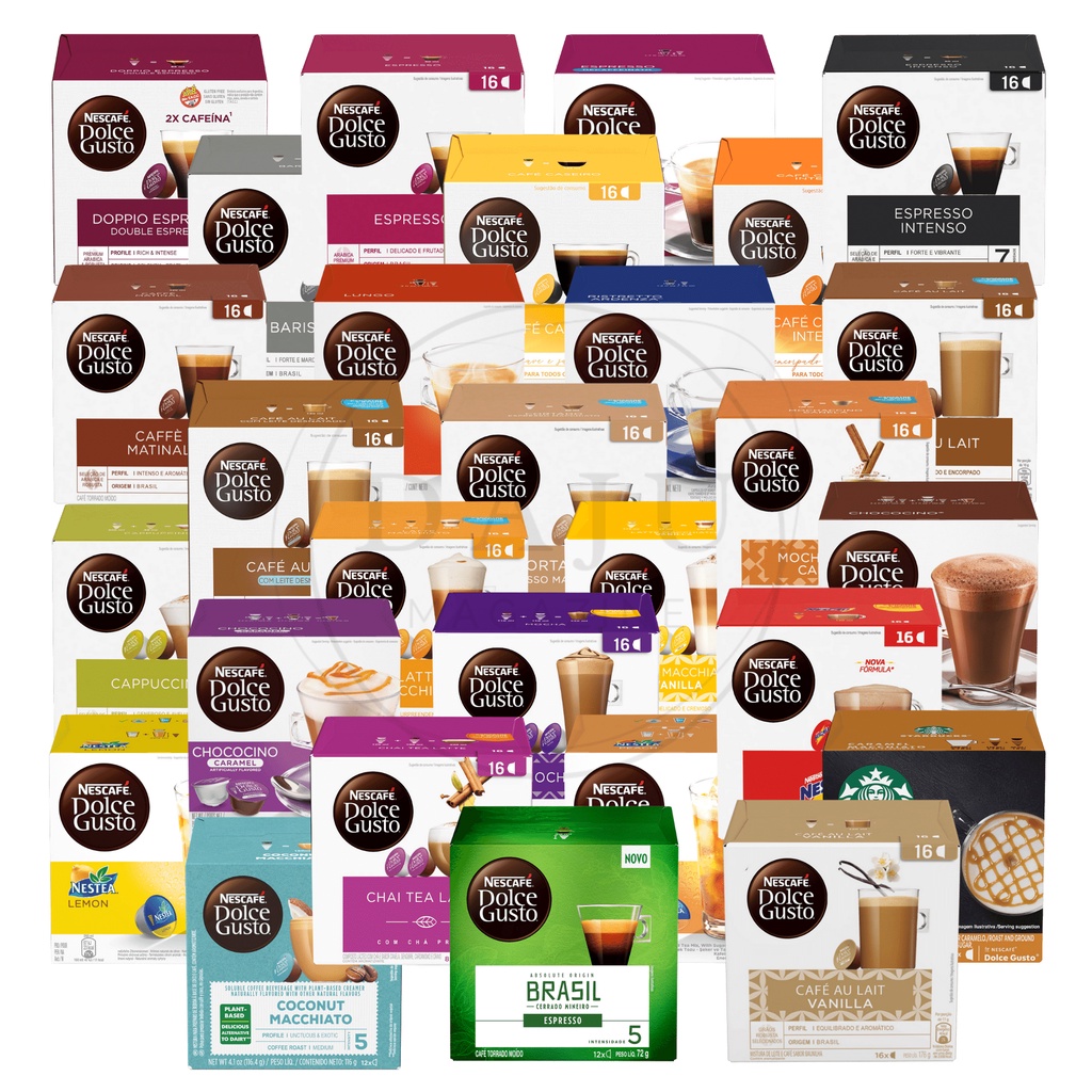 DOLCE GUSTO Cápsulas de Café Dolce Gusto STARBUCKS Caixa 12 Unidades ...