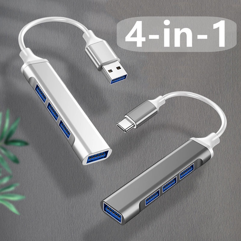 Hub Usb 3.0 2.0 com 4 Portas Led Usb Pc Converter Expansor USB Para Pc ...