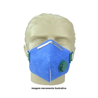 Mascara respirador pff3 N99 com valvula kit com 25 mascaras | Shopee Brasil