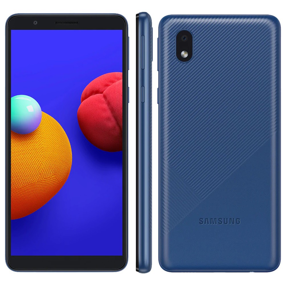 Samsung Galaxy A01 Core 32GB 8MP SM-A013M/DS - Azul | Shopee Brasil