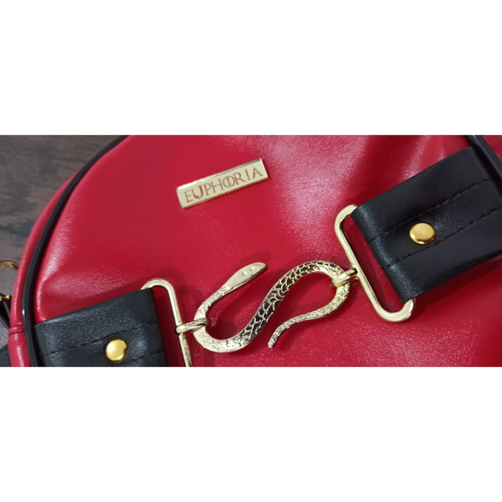 Bolsa Vermelho Sin Euphoria | Shopee Brasil