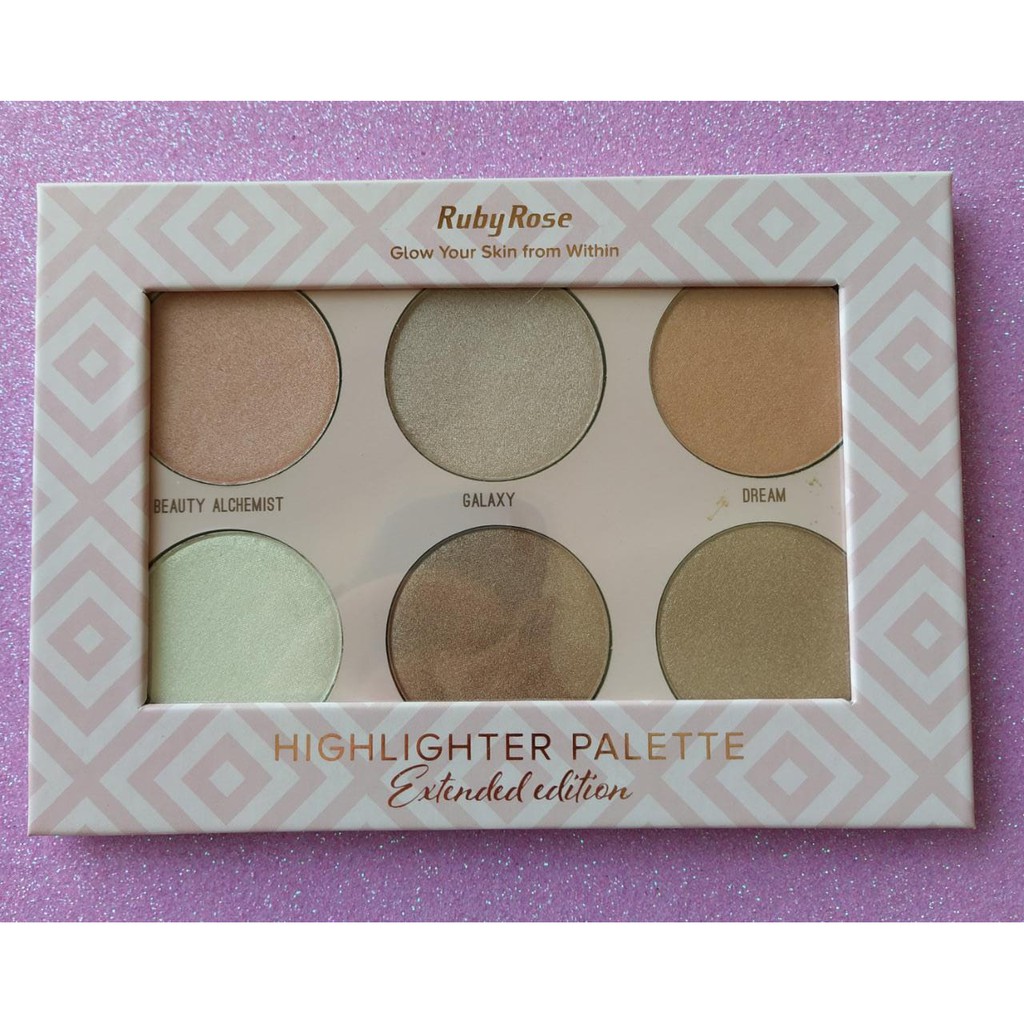 Paleta Highlighter Ruby Rose | Shopee Brasil