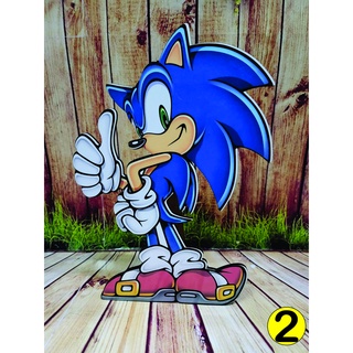 Display mdf sonic | Shopee Brasil