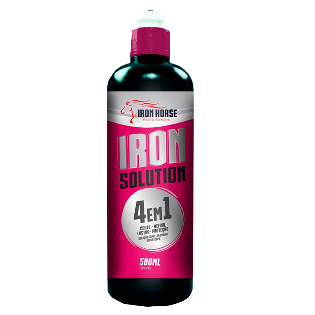 Iron Solution 4 em 1 - 500 mL - Escorrega o Preço