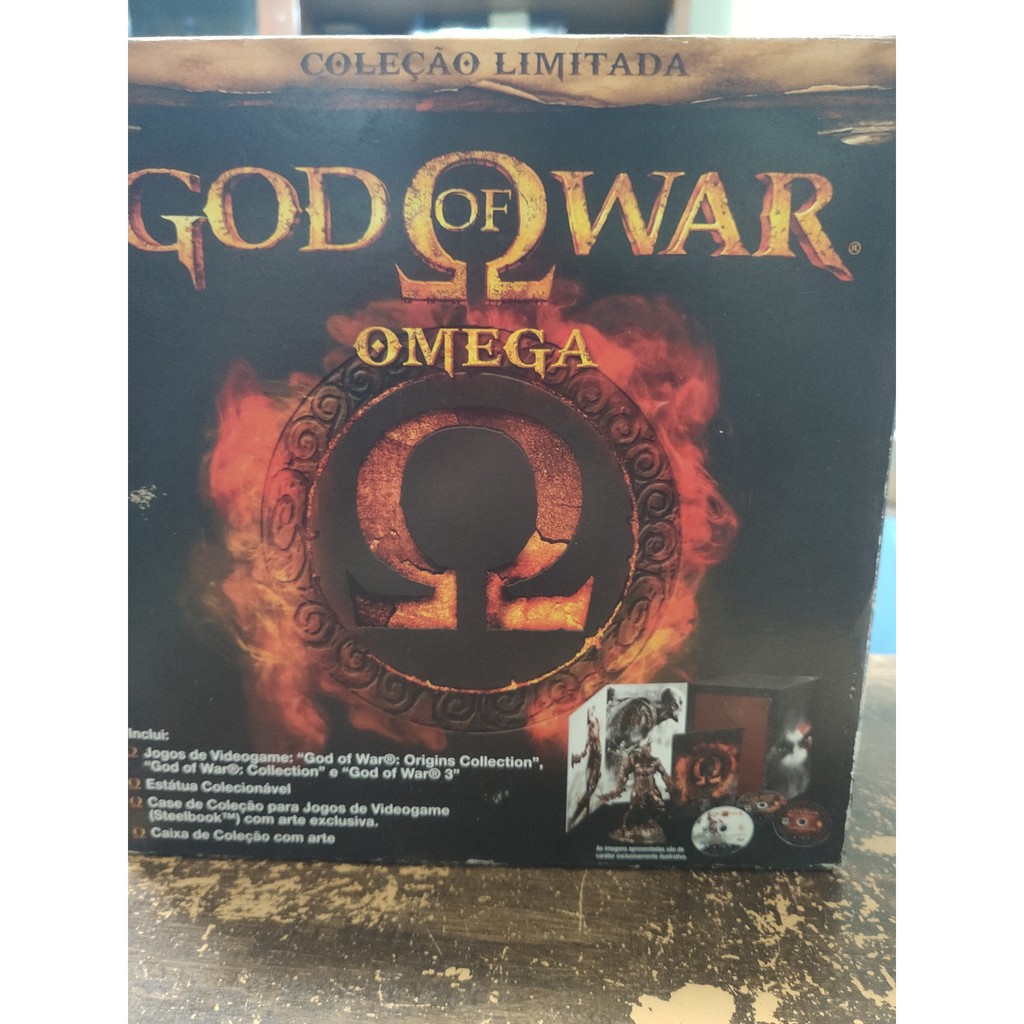 God of War Omega Collection Edição de Colecionador - Ps3 | Shopee Brasil