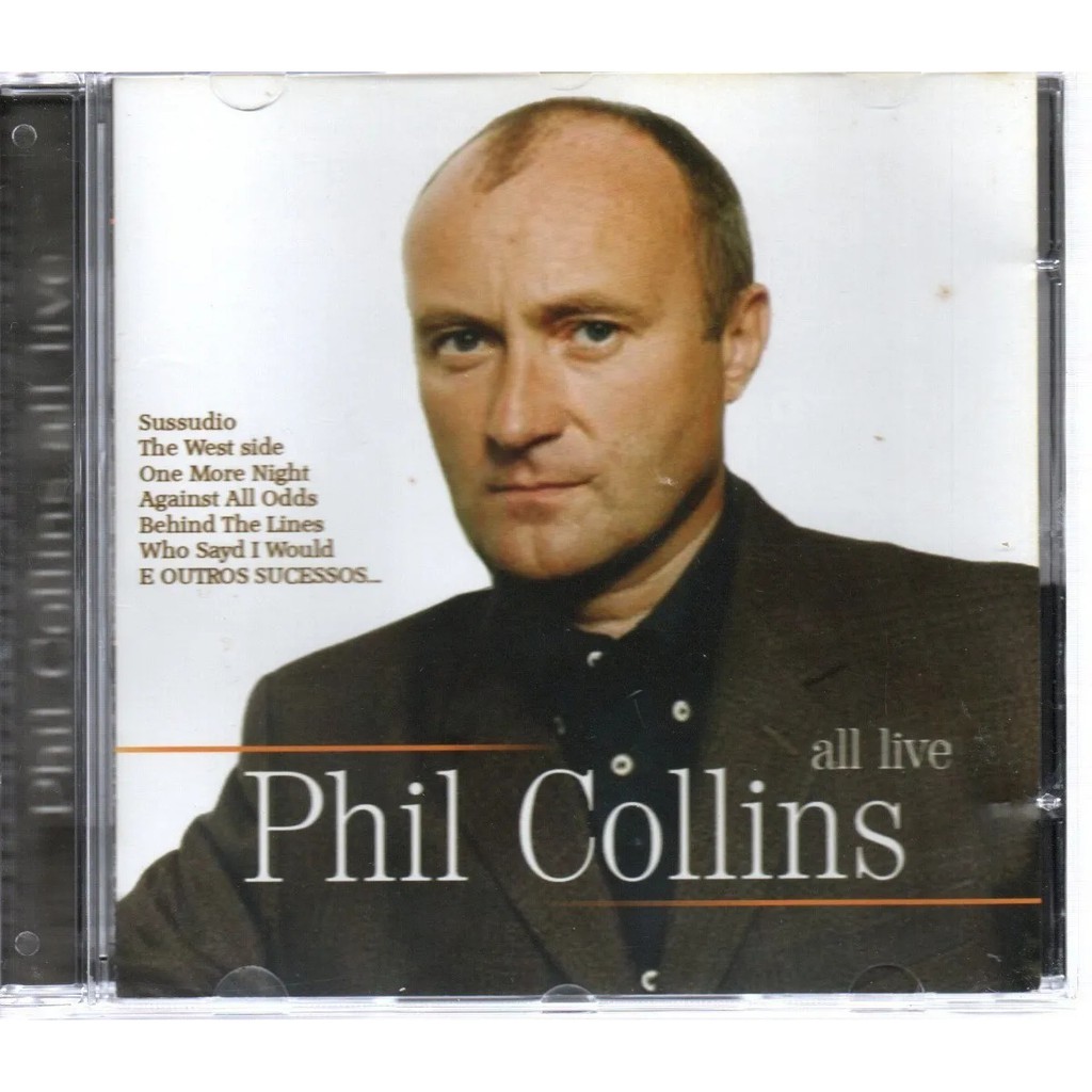 Cd Phil Collins - All Alive ( NACIONAL ) | Shopee Brasil