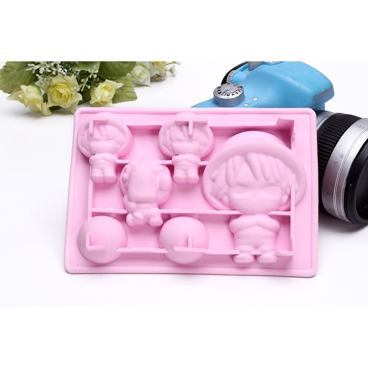 Molde de Silicone Luffy One Piece Forma gelatina sabonete chocolate ...