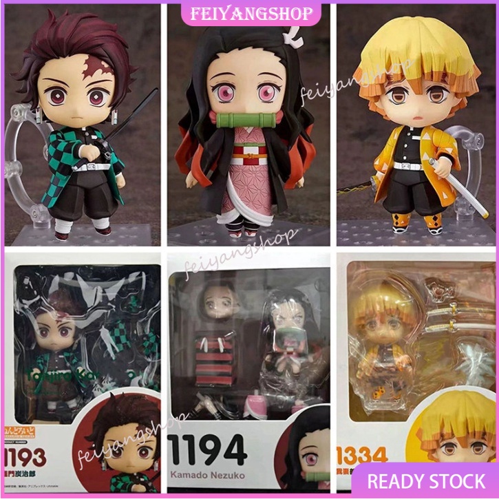 Demon Slayer Action Figure : Q Version Kamado Nezuko Tanjirou Agatsuma ...