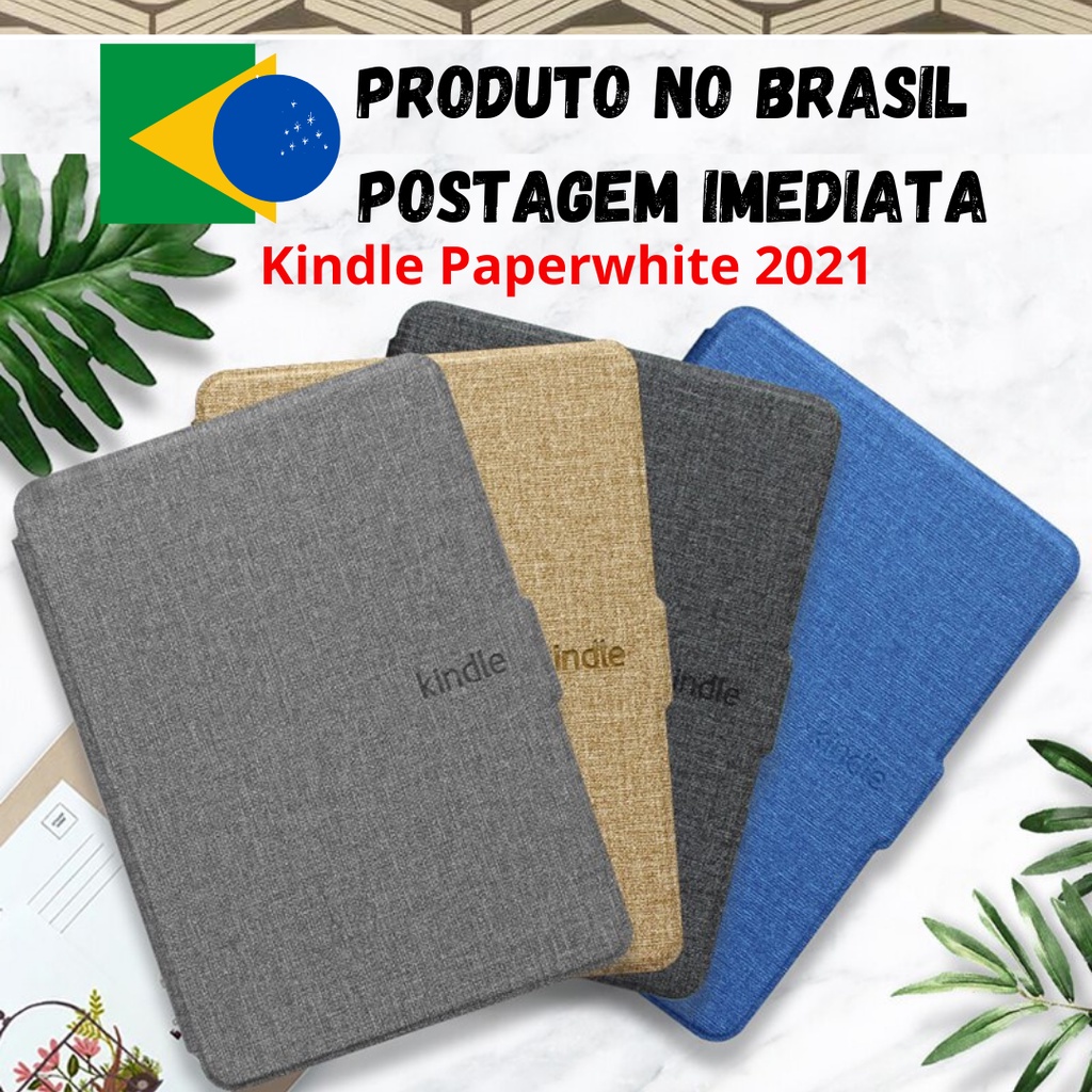 Capa Novo Kindle Paperwhite 11 2021 - Case Amazon Kindle 5 Geração ...