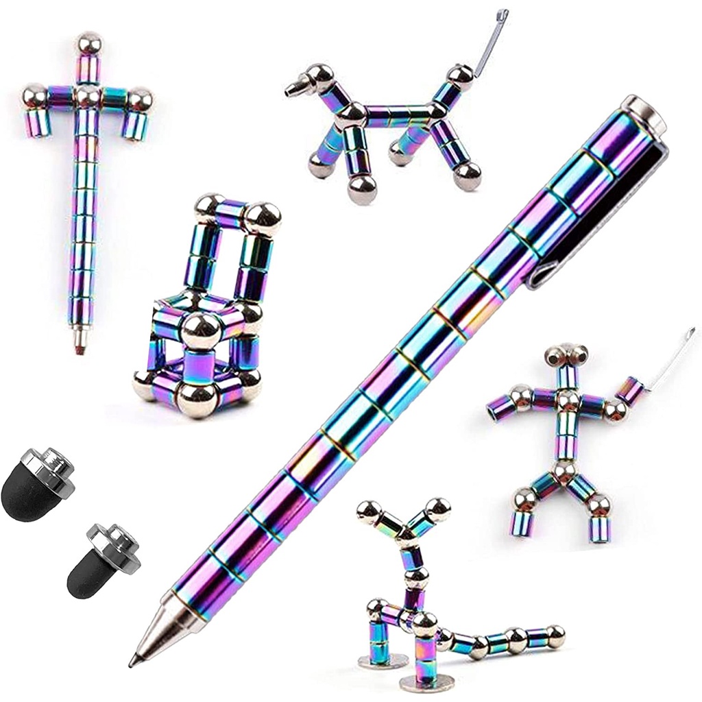 Caneta De Brinquedo , Metal Magnético De Descompressão , Elimina ...