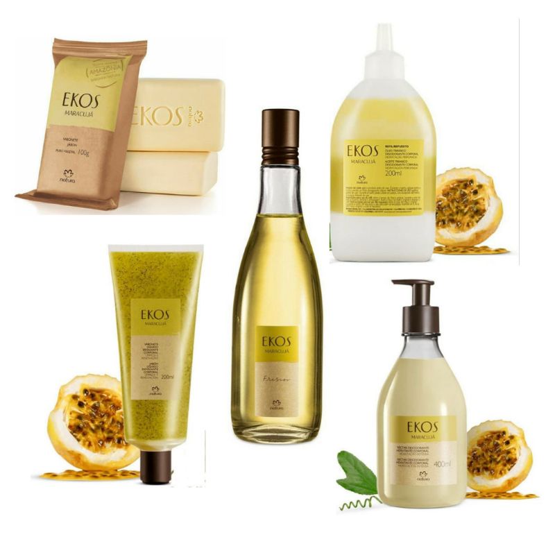 Linha Natura Ekos Maracujá (Kit Presente) | Shopee Brasil