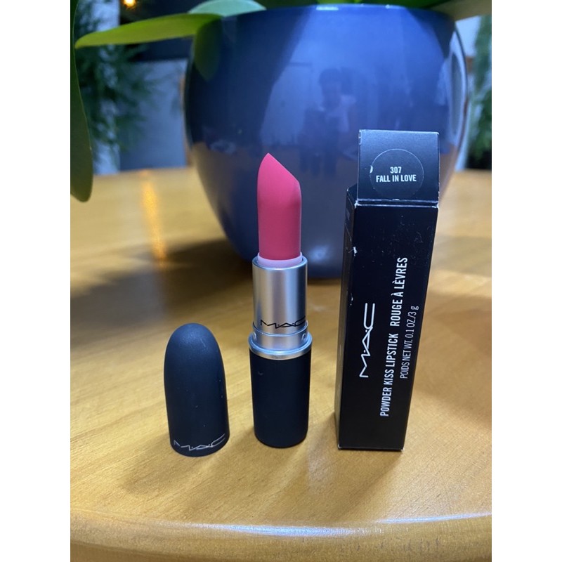 Batom Powder KISS MAC - Fall In Love | Shopee Brasil
