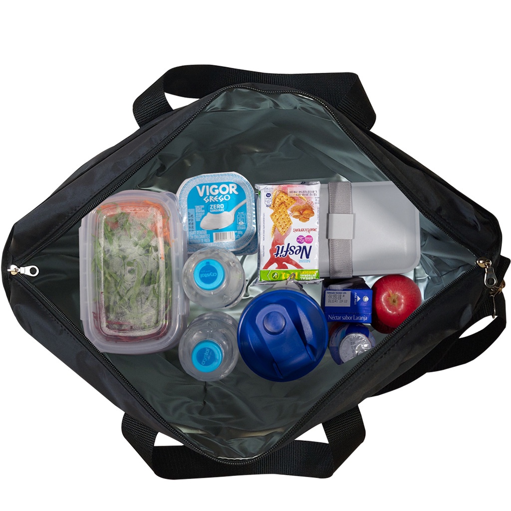 Bolsa Termica Grande Feminina 32 Litros para Praia Camping Dieta com ...