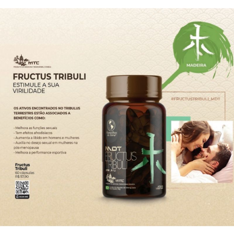 Tribulus Terrestris ou Fructus Tribuli - Linha MTC - Maravilhas da ...