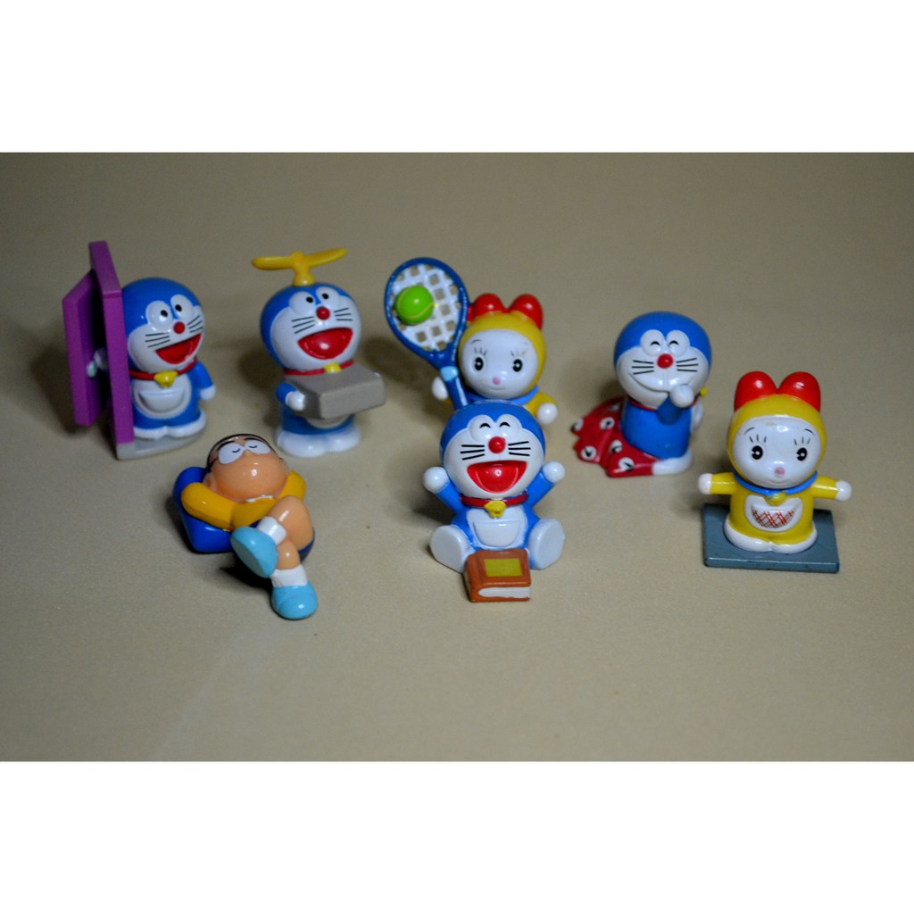 Doraemon Anime miniaturas Kinder Ovo coleção quase completa | Shopee Brasil