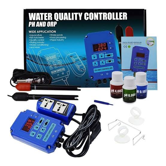 Medidor Controlador Duplo Ph e Orp Redox Digital Ph803 Controladora Ozônio Cloro | Shopee Brasil