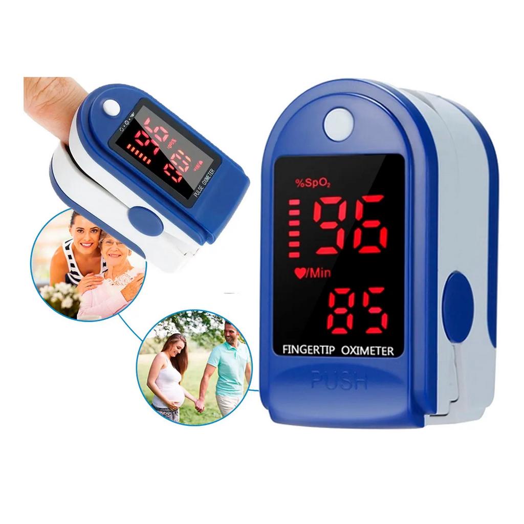 Oximetro Digital De Dedo Portatil Anvisa Saturacao Oxigenio | Shopee Brasil