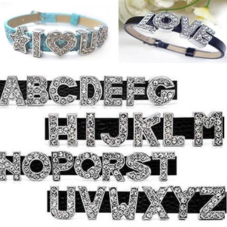 LETRAS EM STRASS PARA CUSTOMIZAR COLEIRAS, PULSEIRAS E COLARES ...