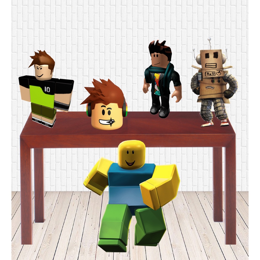 KIT DISPLAY ROBLOX - MDF | Shopee Brasil