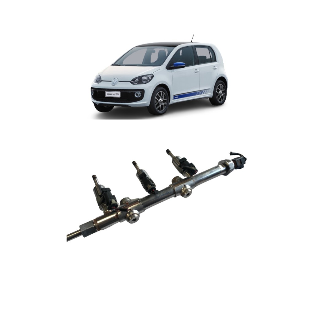 JOGO DE BICOS INJETORES ALTA PRESSÃO VOLKSWAGEN UP POLO VIRTUS NIVUS ...