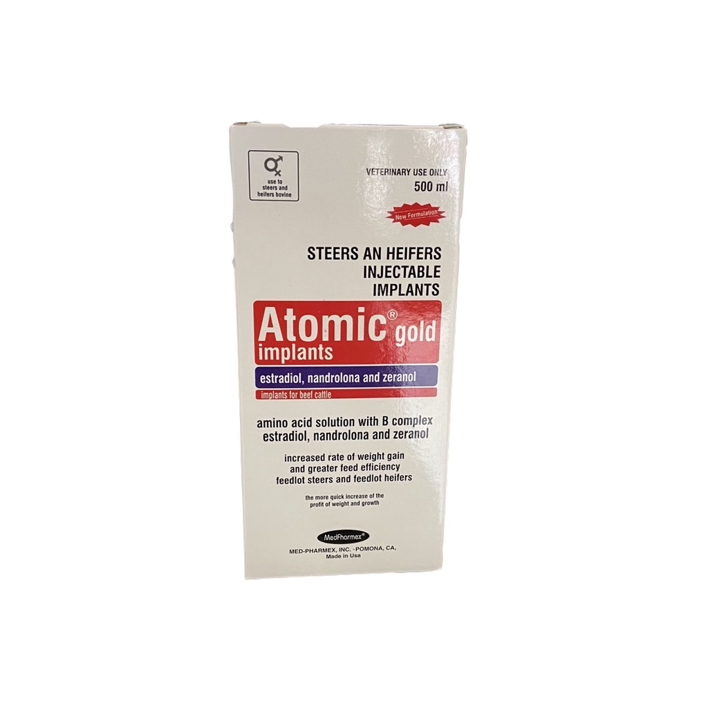 Atomic Gold Implants 500ml | Shopee Brasil