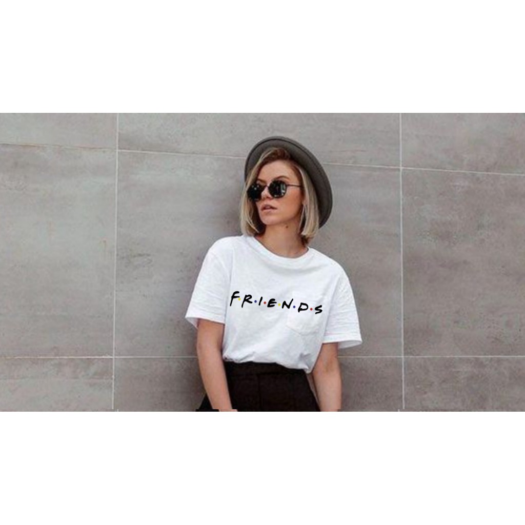 kit BF com 3 camisas friends baby look | Shopee Brasil