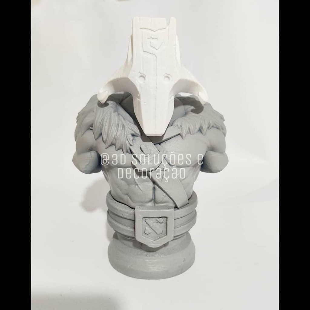 Busto Juggernaut personagem heroi Dota Yurnero impressao 3D | Shopee Brasil