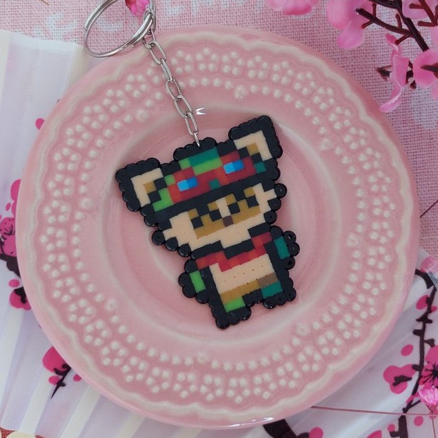 Chaveiro ou Broche Teemo Pixel Art League of Legends | Shopee Brasil