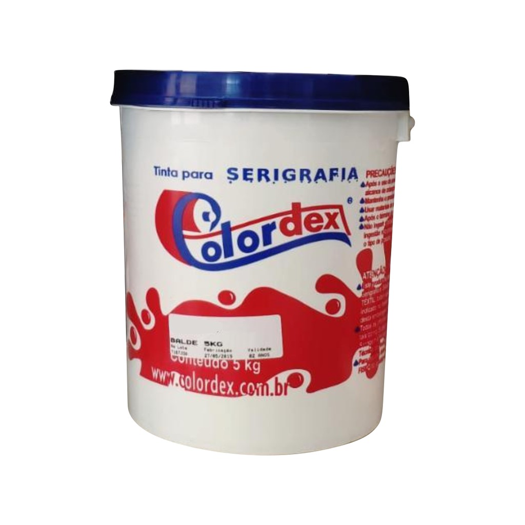 Tinta Tecido Branco Cobertura 5kg Silk Screen Serigrafia estampa ...