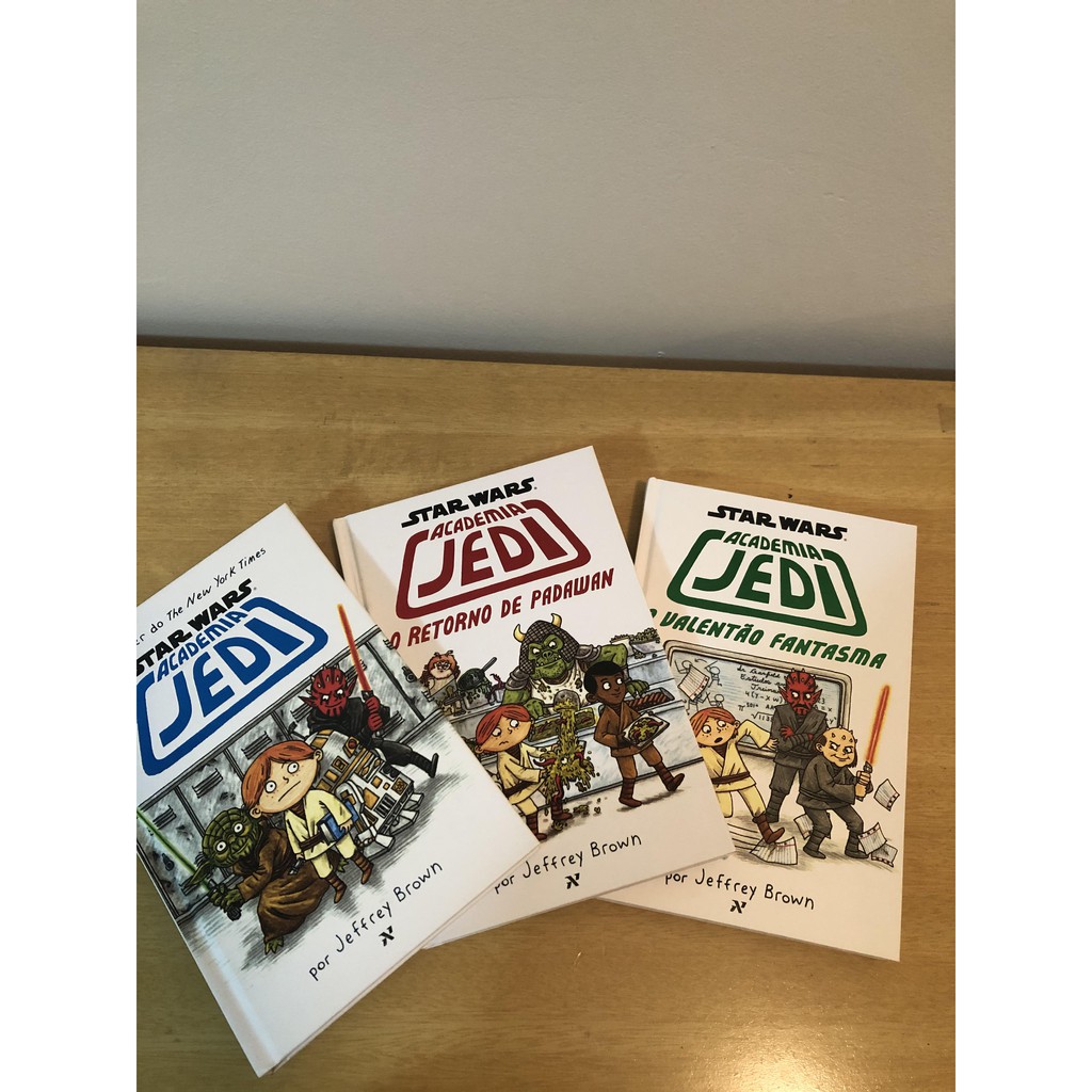 Academia Jedi (Vol. 1,2,3) | Shopee Brasil