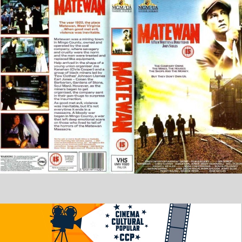 DVD Filme Matewan - A Luta Final - 1987 - Drama - Áudio em Inglês com ...