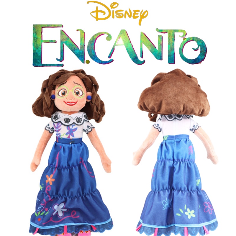 Disney Encanto Isabella Madrigal Dolls Mirabel Luisa Charm Dress Plush ...